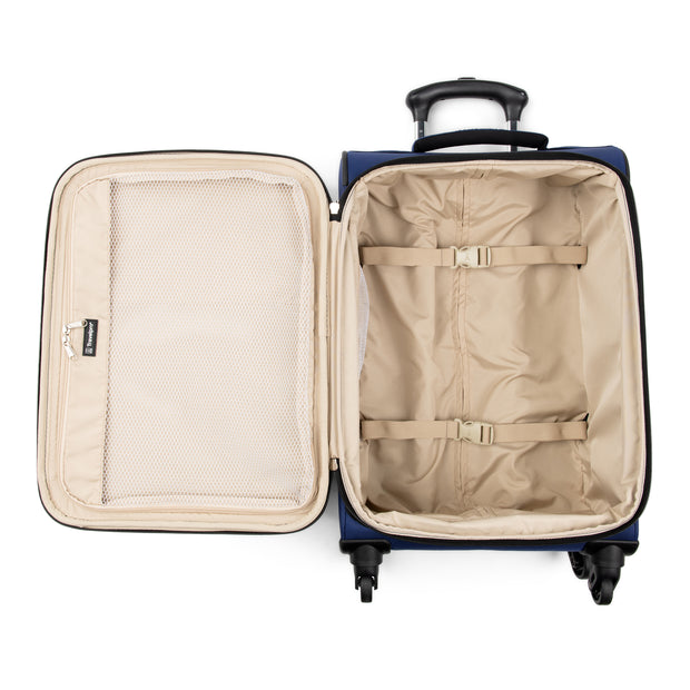 Runway 3 Piece Underseat Soft Tote, Carry on Spinner and Convertible M ...